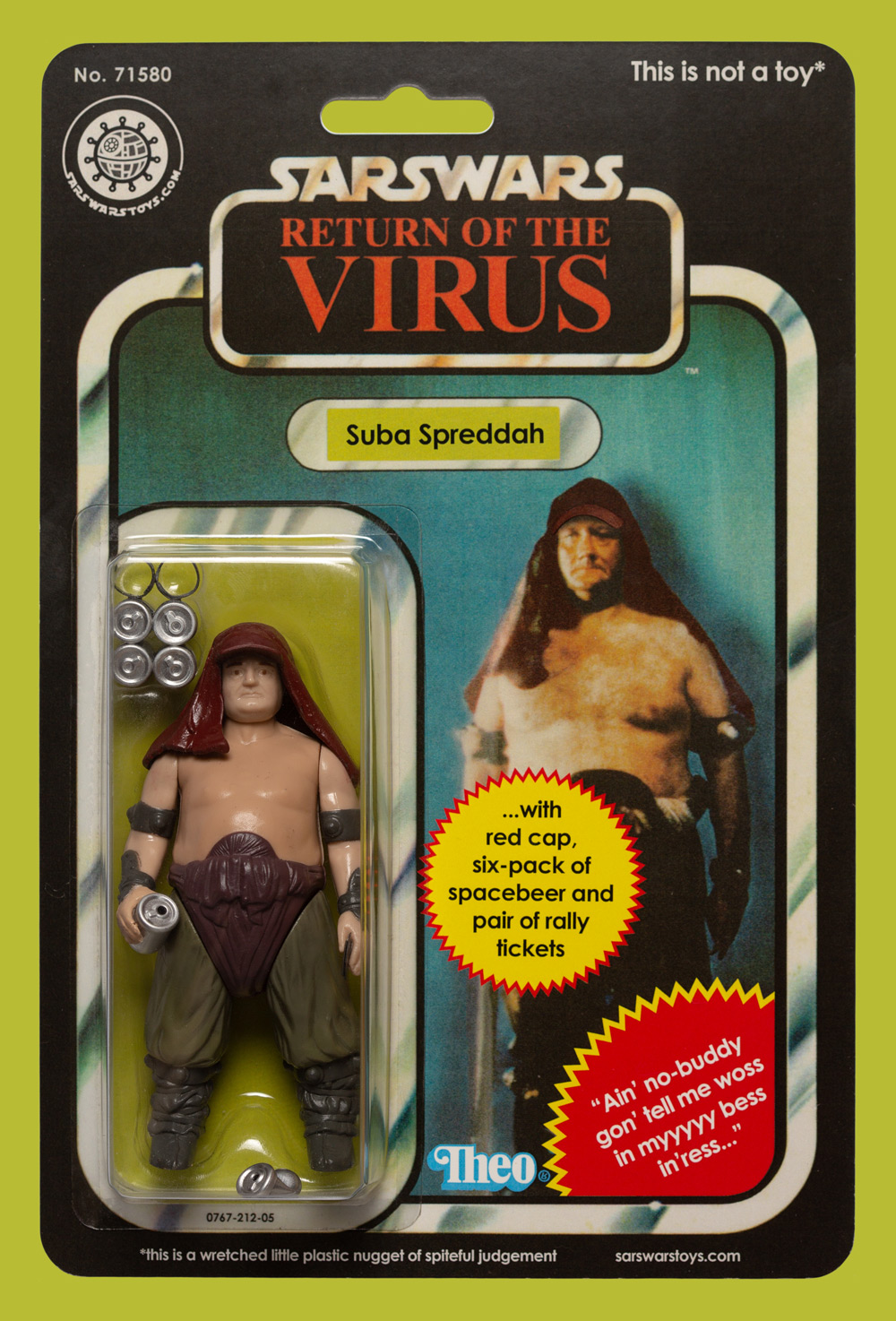 Suba Spreddah – SARS Wars Toys